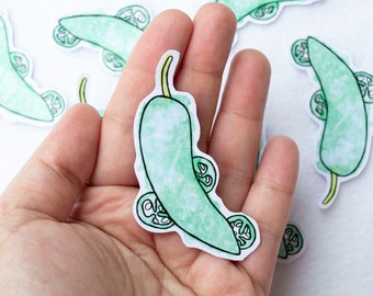 Spicy Food Stickers - Etsy