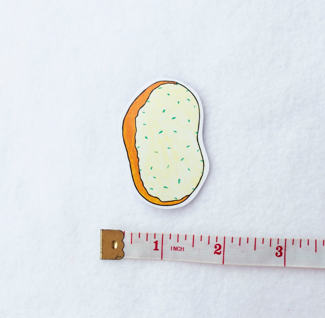 Garlic Bread Sticker Cute Kawaii Fun Food Stickers Stationary | Etsy