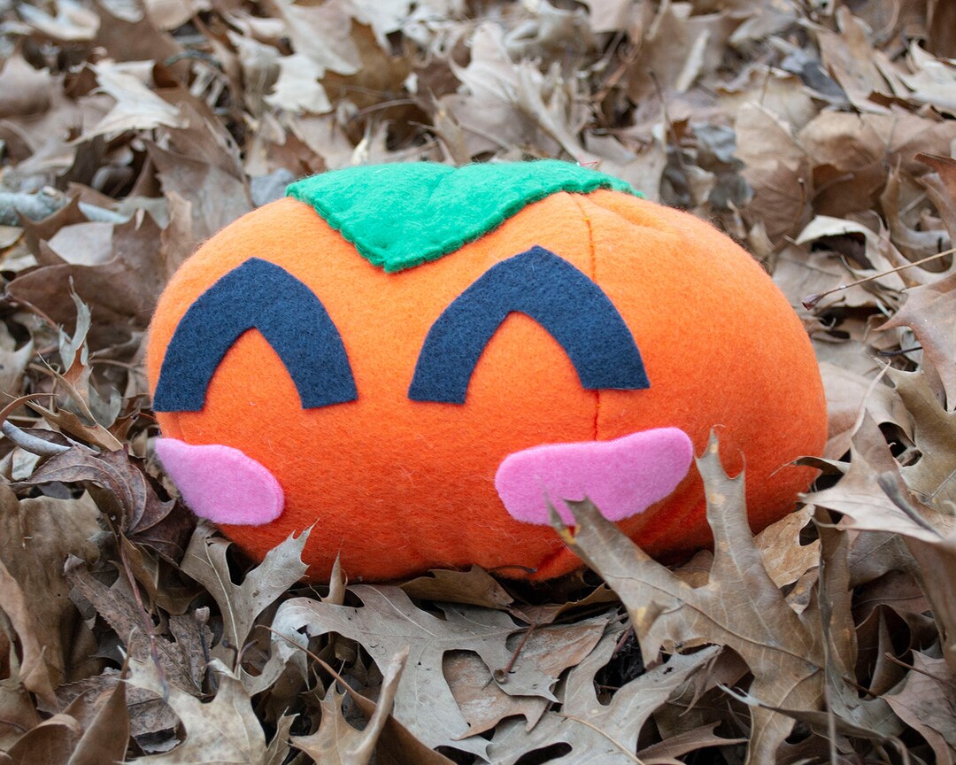 Pumpkin Mochi Dango Food Plush Plushie Kawaii Cute Anime Cartoon ...