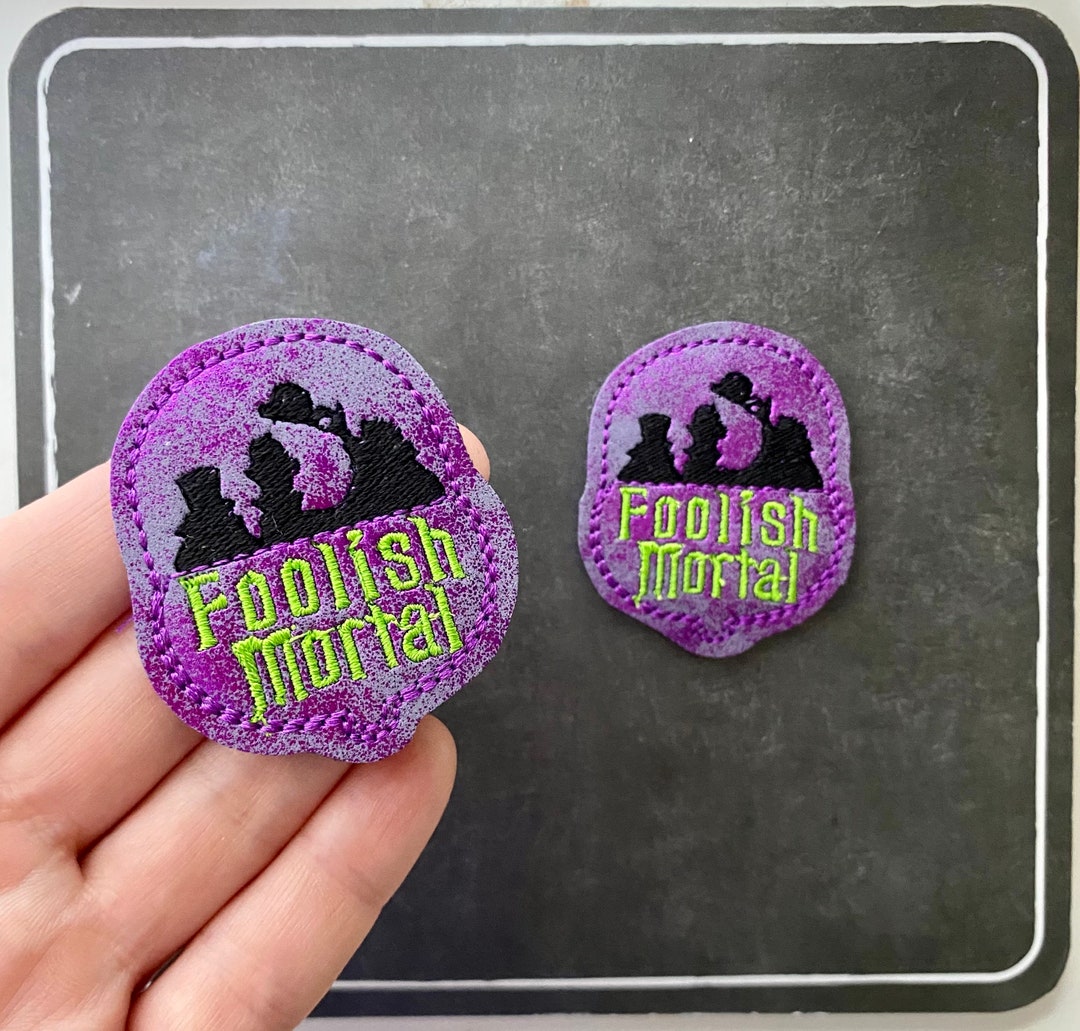 Foolish Crew Haunted Felties Felt Appliques Fall - Etsy