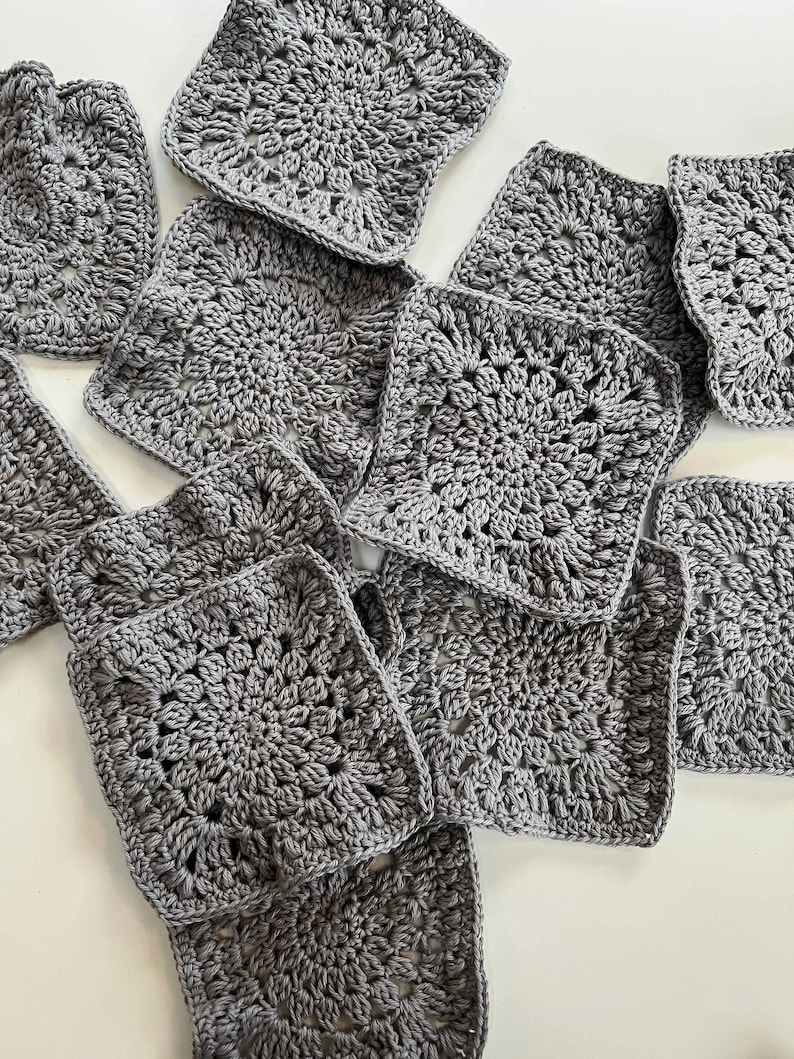 Crochet Granny Square Bag Pattern - PDF Download - Etsy