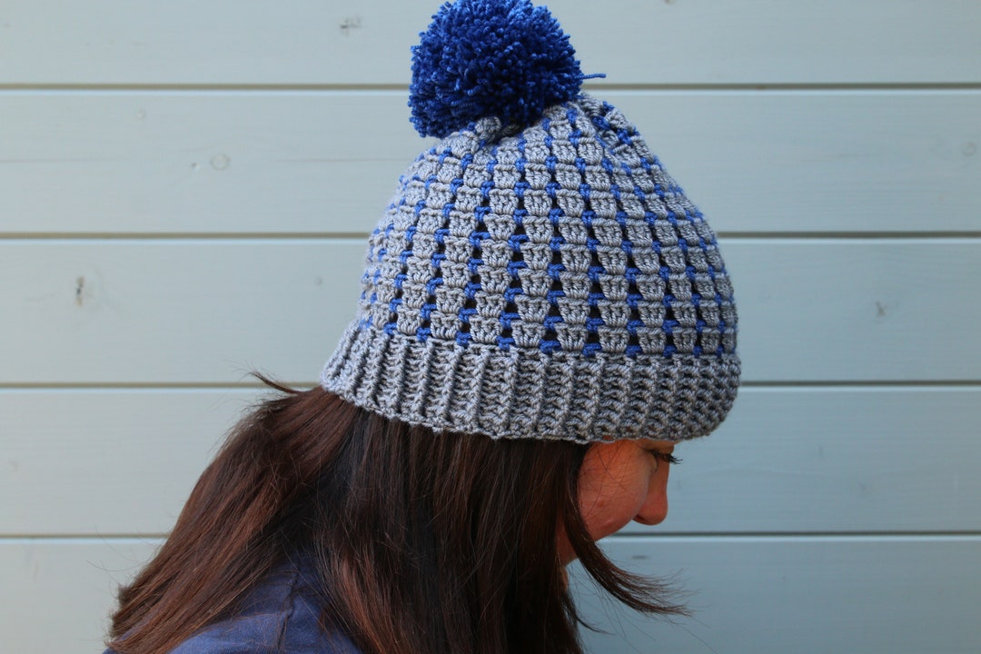 Block Stitch Hat Crochet Pattern - Etsy