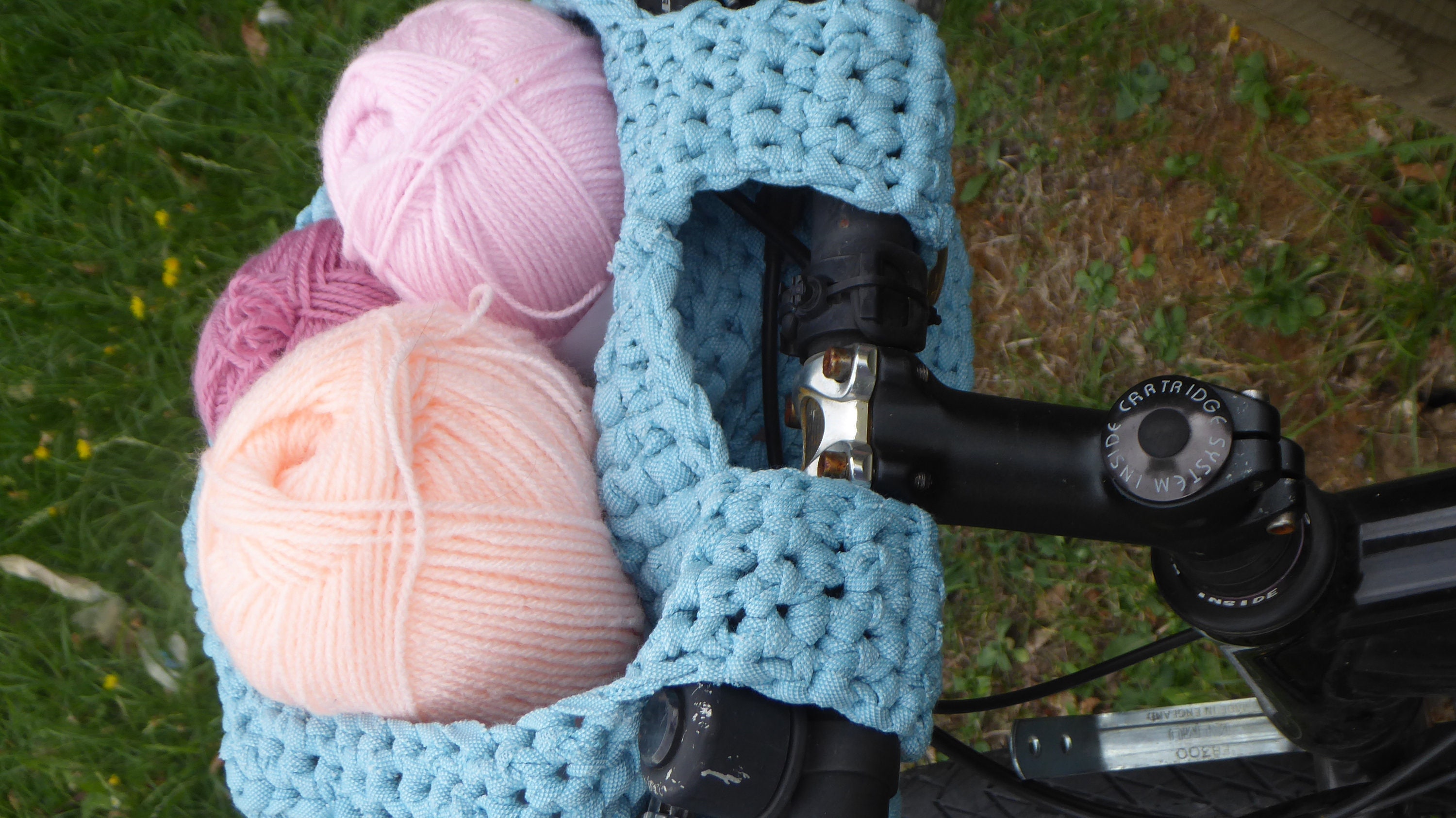 PDF Crochet Bike / Bicycle Basket - Instant Download - Etsy