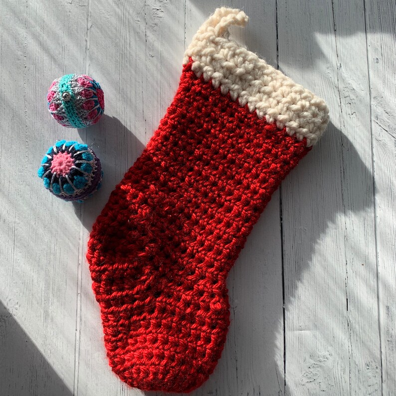Crochet Stocking Pattern PDF - Festive Fun - Instant Download - Etsy