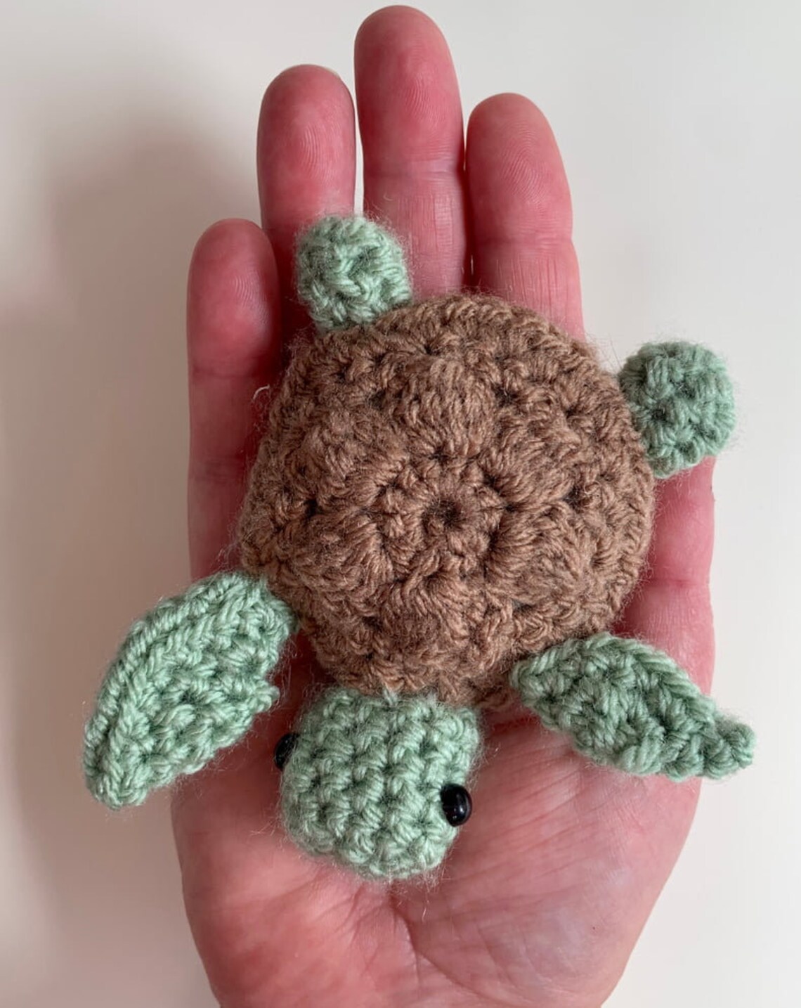Mini Crochet Turtle Pattern Instant PDF Download | Etsy