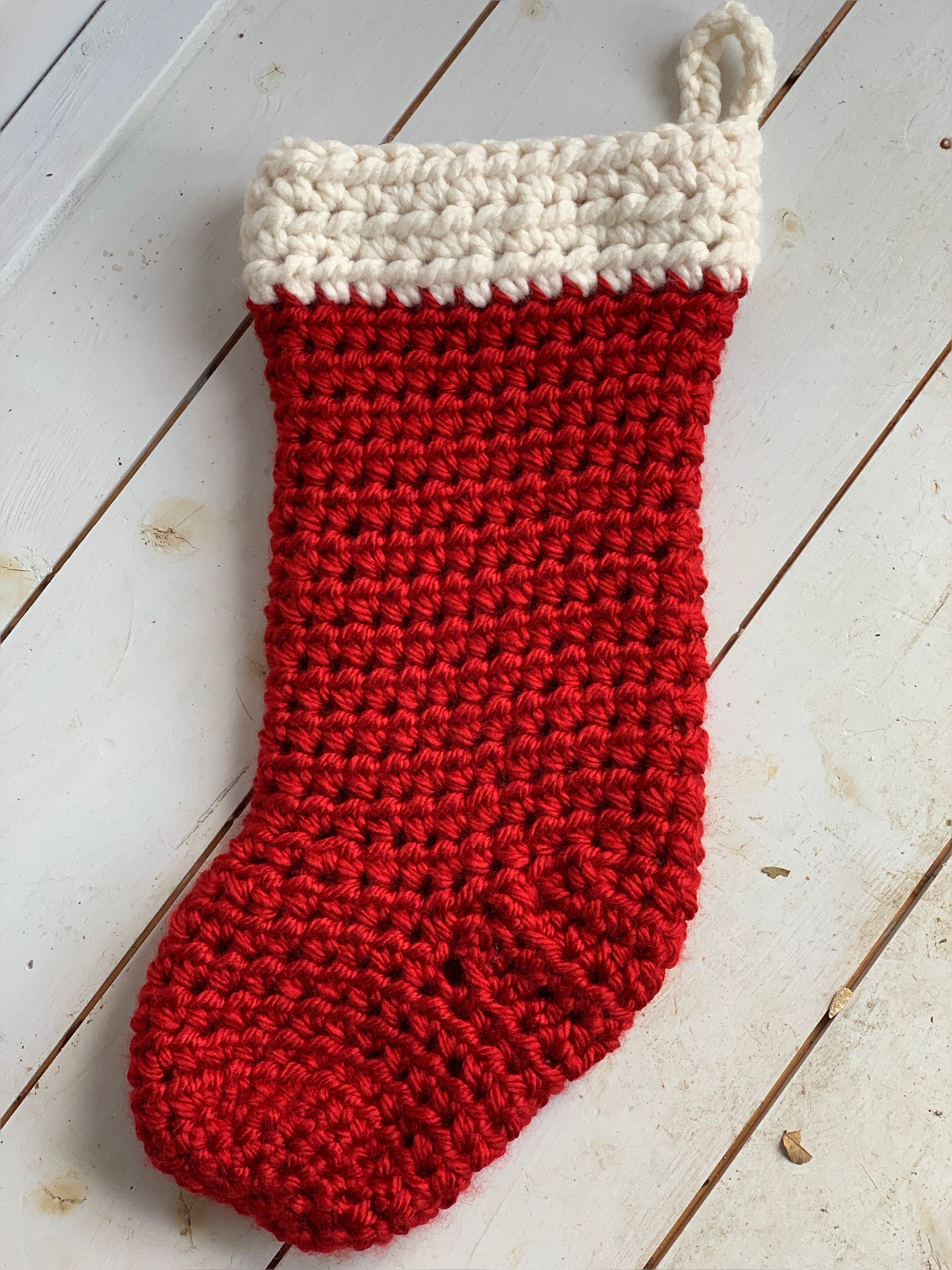 Crochet Stocking Pattern PDF - Festive Fun - Instant Download - Etsy