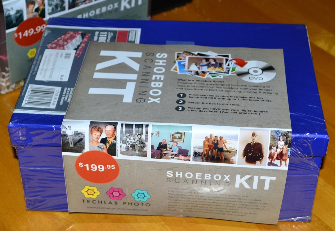 Professional Photo Print Shoebox Scanning and Archiving to Digital ...