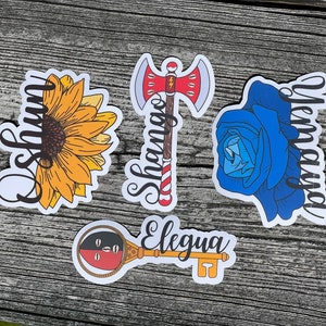 Santeria Santo Santero Stickers, Oshun Decal, Yemaya Sticker, Shango ...