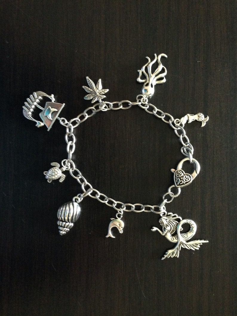 Mermaid Clan Charm Bracelet - Etsy