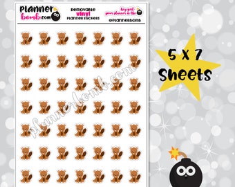 Vinyl Planner Meetup Removable Planner Stickers | Etsy