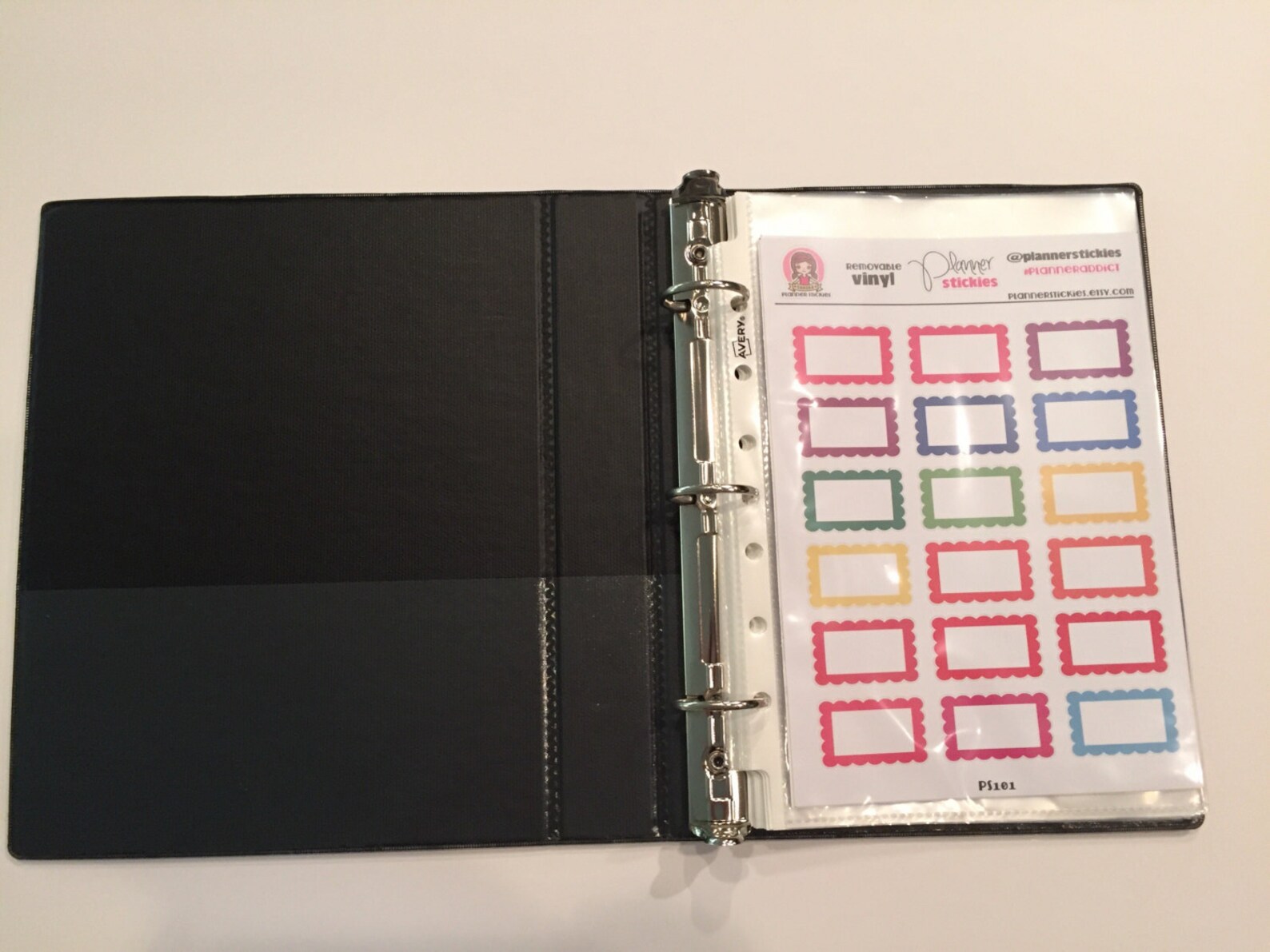 Vinyl No Spend Removable Planner Stickers | Etsy