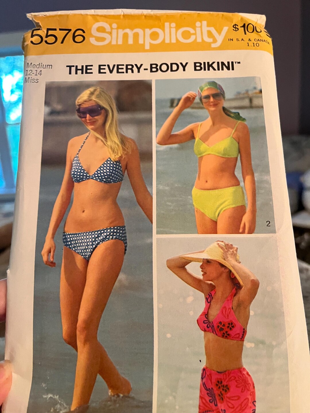 Bikini Pattern - Etsy