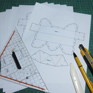 Papercraft Knot "classic Slim" Interlocking Burr Puzzle Interactive ...