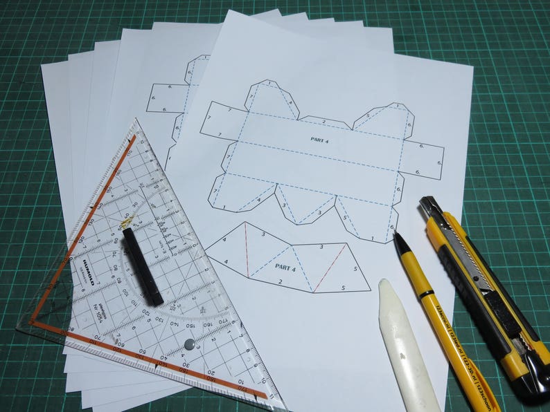 Papercraft Knot "classic Slim" Interlocking Burr Puzzle Interactive ...