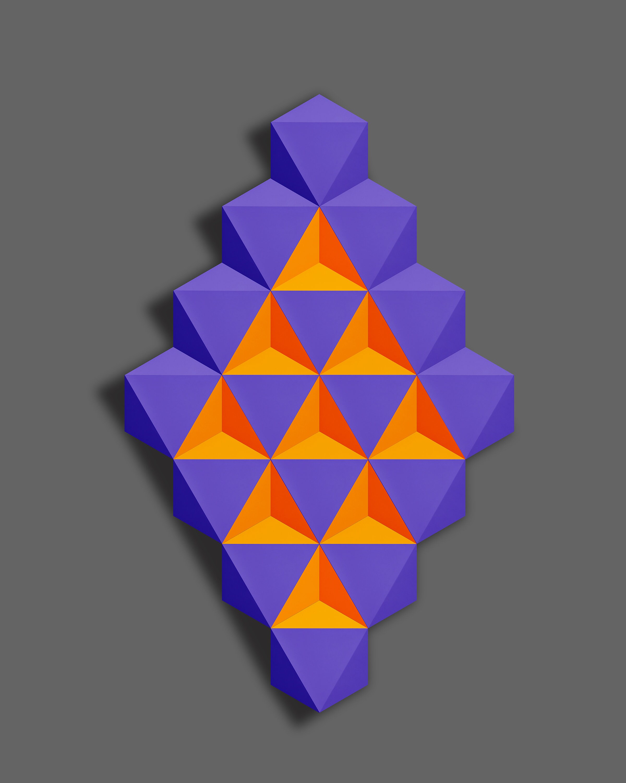 Papercraft Easy DIY Expandable Wall Tile Hexagon Escher Mosaic ...
