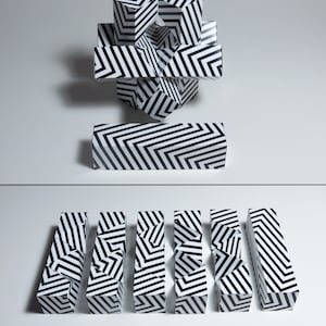 Papercraft Knot "classic Slim" Interlocking Burr Puzzle Interactive ...