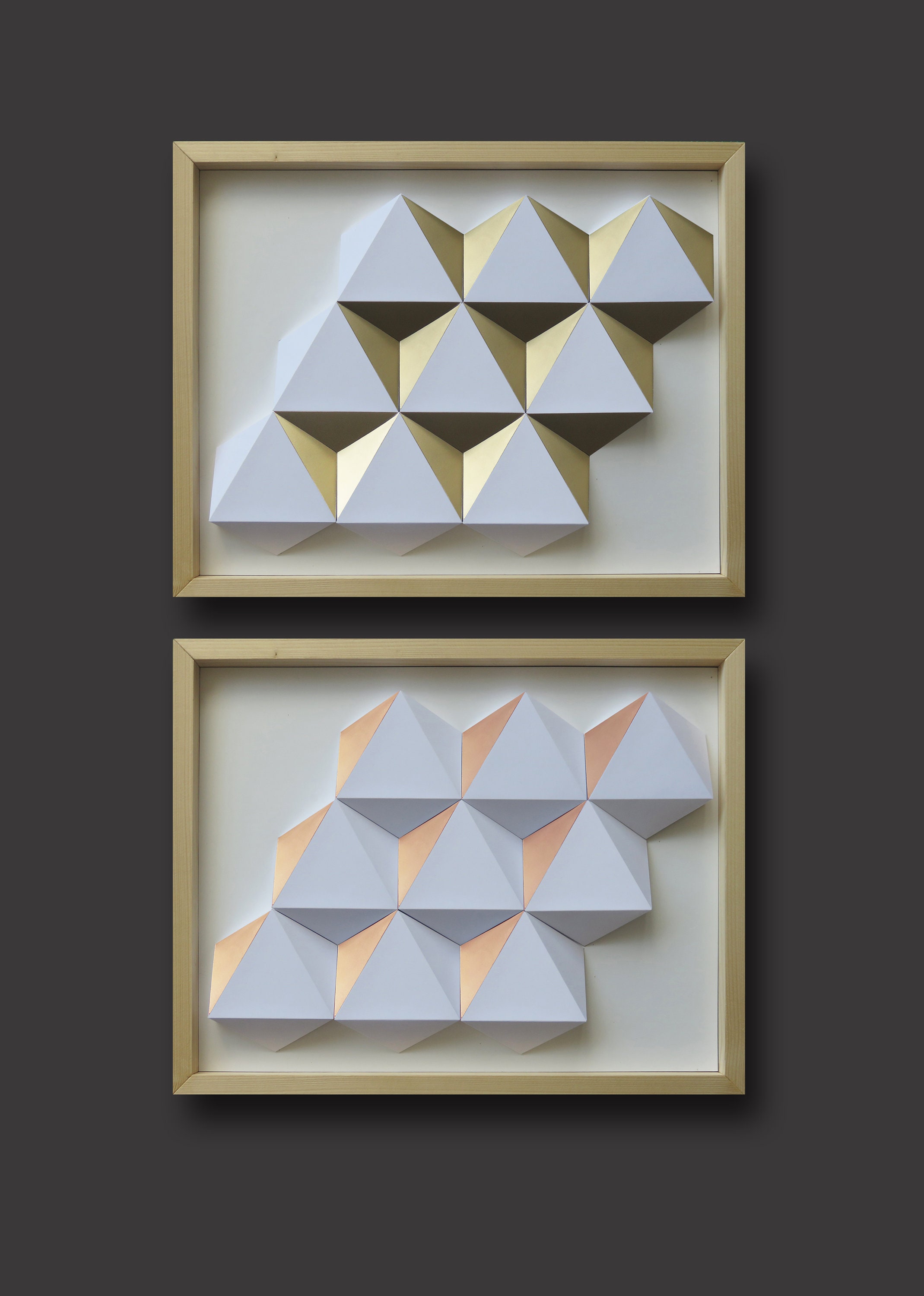 Papercraft Easy DIY Expandable Wall Tile Hexagon Escher Mosaic - Etsy ...