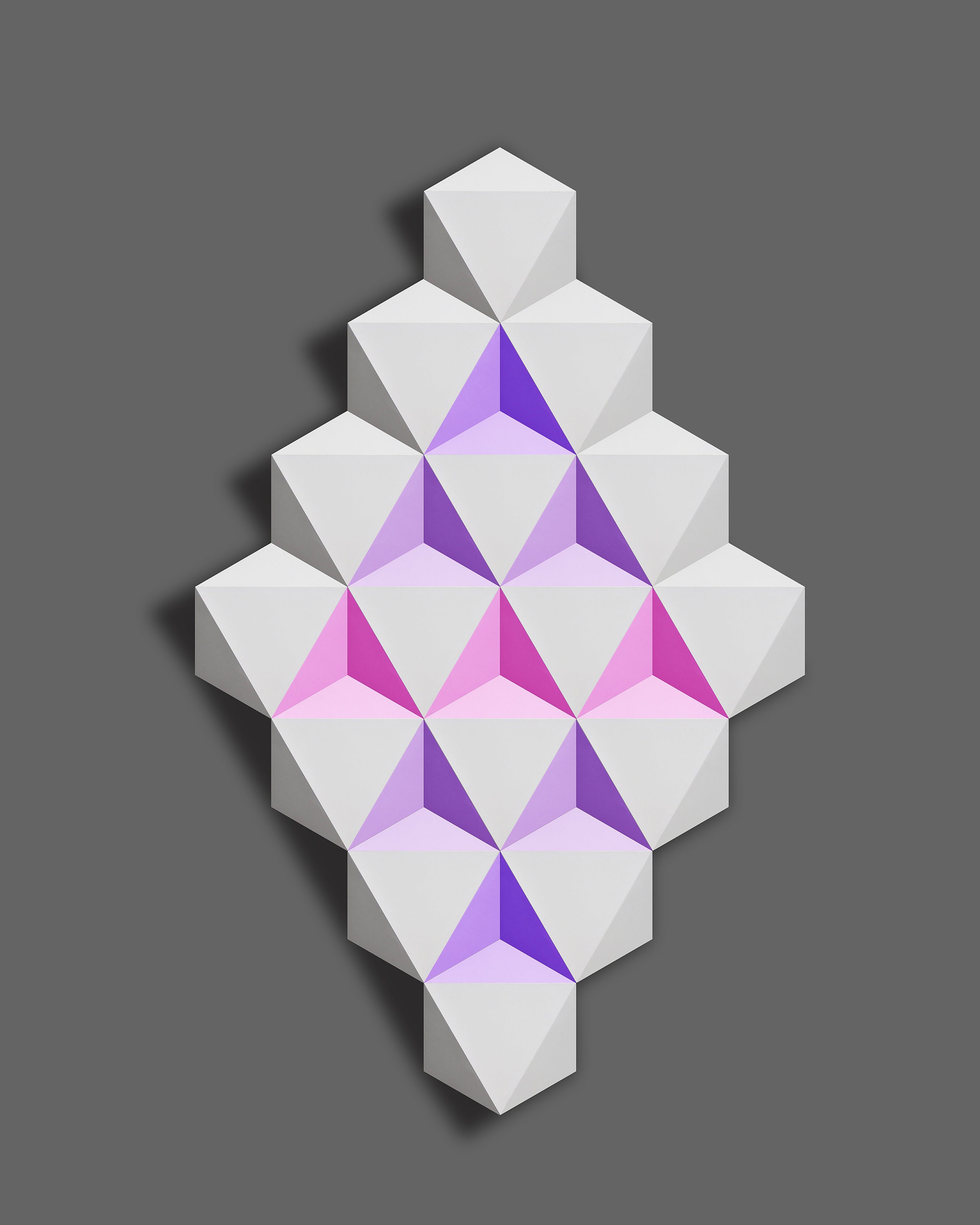 Papercraft Easy DIY Expandable Wall Tile Hexagon Escher Mosaic ...