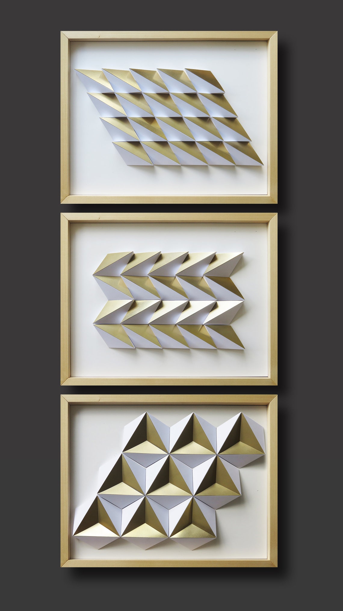 Papercraft Wall Decor Easy DIY Tile Hexagon Escher Mosaic - Etsy