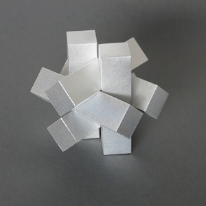 Papercraft Knot "classic Slim" Interlocking Burr Puzzle Interactive ...