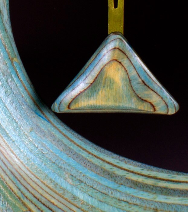 Pendulum Comet Clock in Blue - Etsy