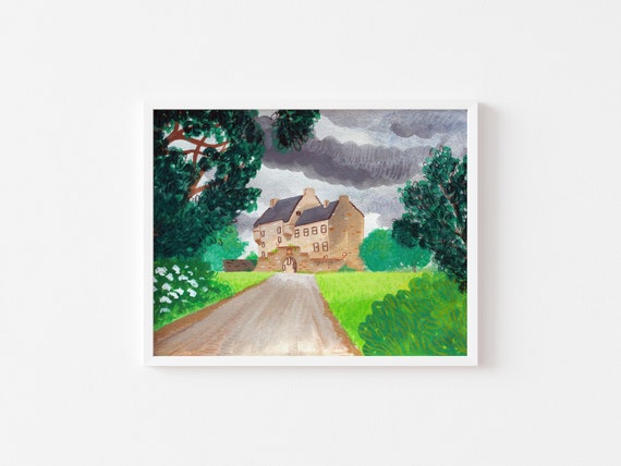 Lallybroch Outlander Art Print | Etsy