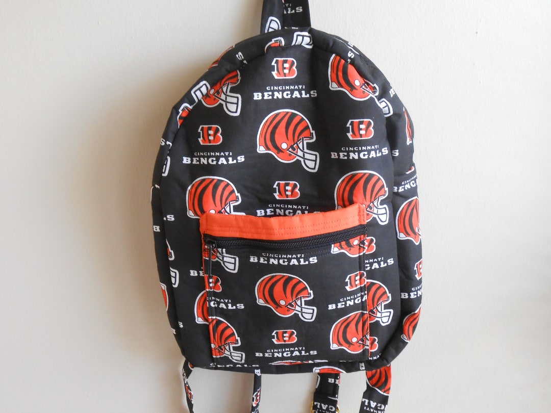 Who Dey! Cincinnati Bengals Adult or Child Backpack/purse. A Keepsake ...