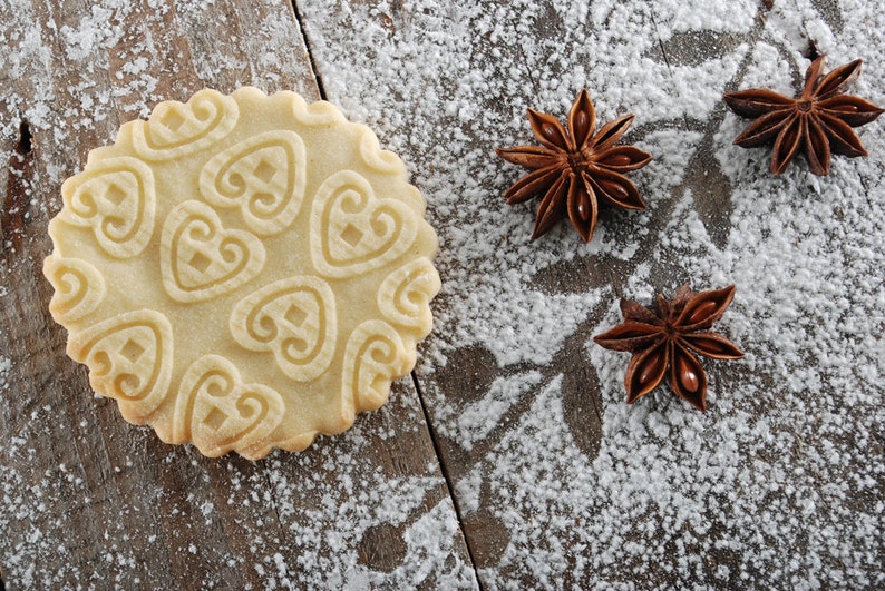 LICITAR croatian Heart Embossing Rolling Pin for Cookies - Etsy