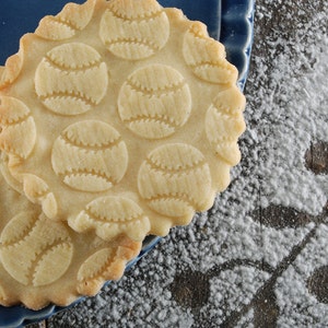 BASEBALLS - Embossing Rolling Pin for Cookies, Embossed Biscuits ...