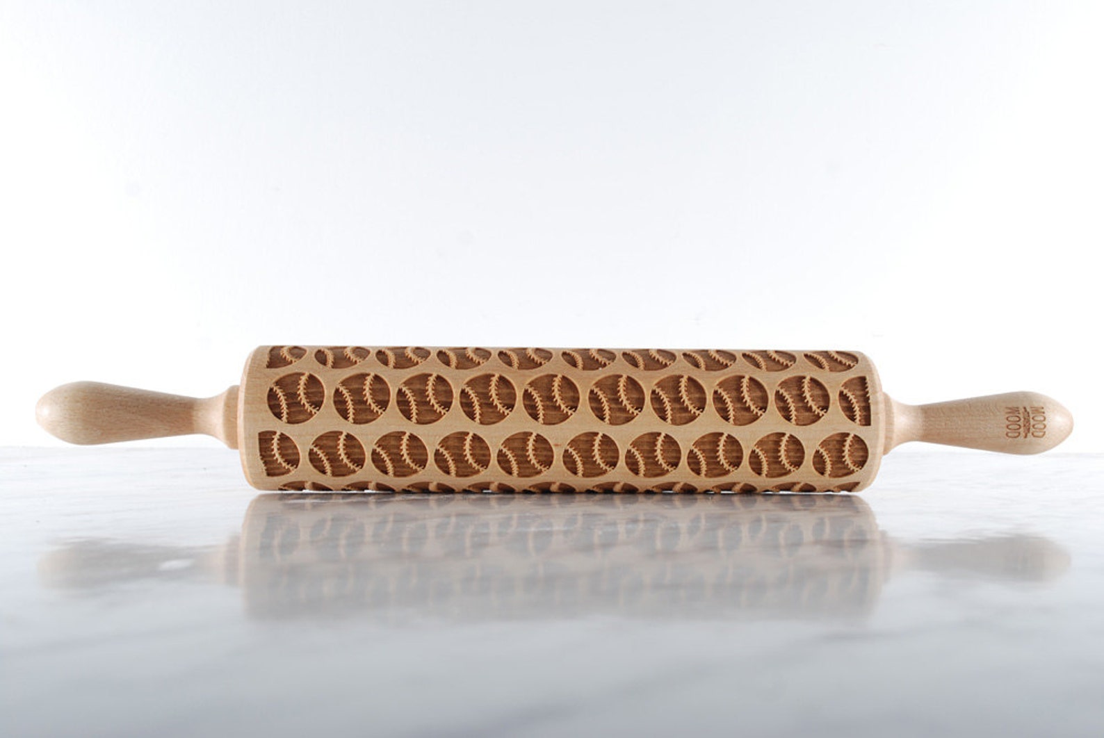 BASEBALLS Embossing Rolling Pin for Cookies Embossed - Etsy