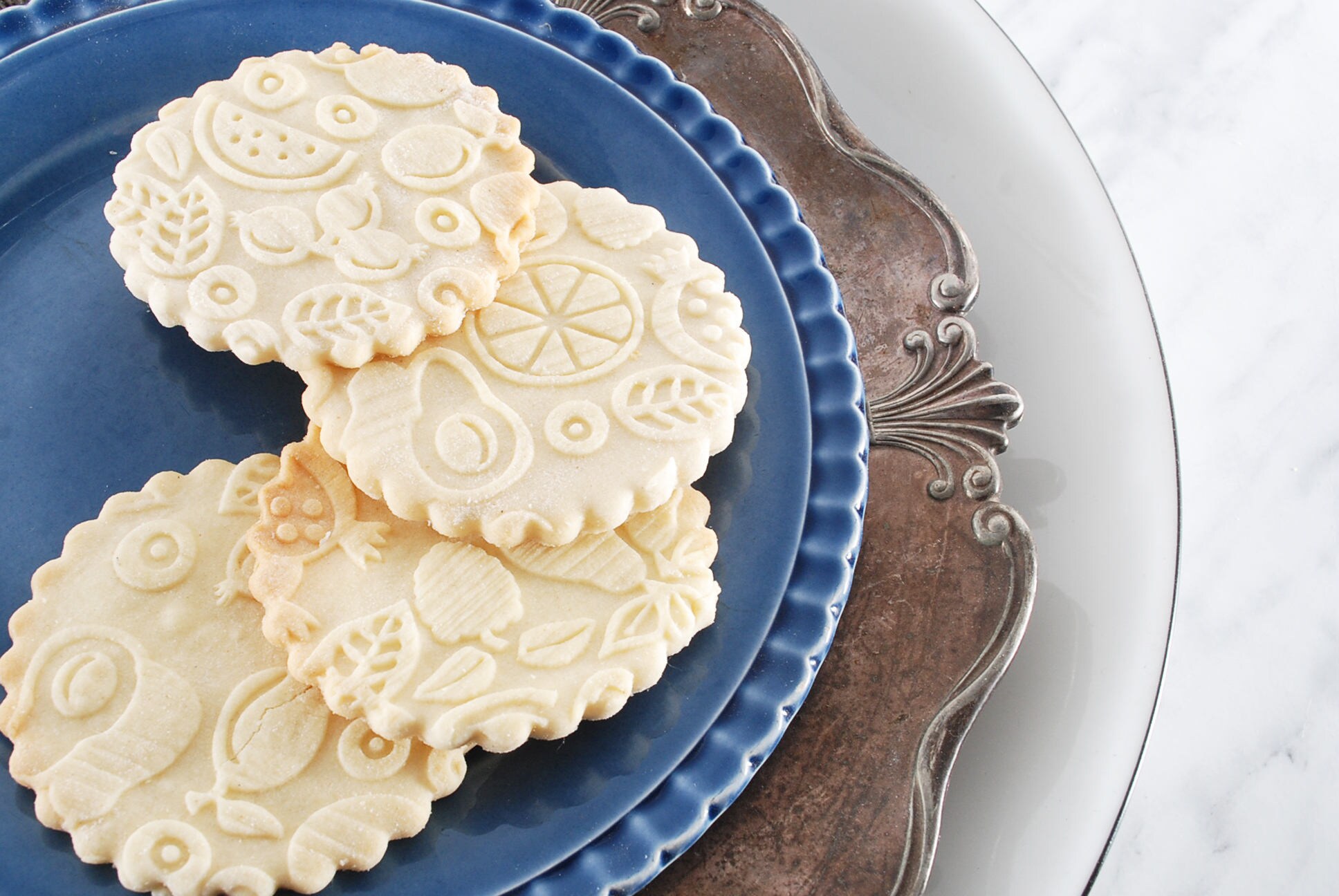 FRUITS rodillo en relieve para galletas galletas en | Etsy