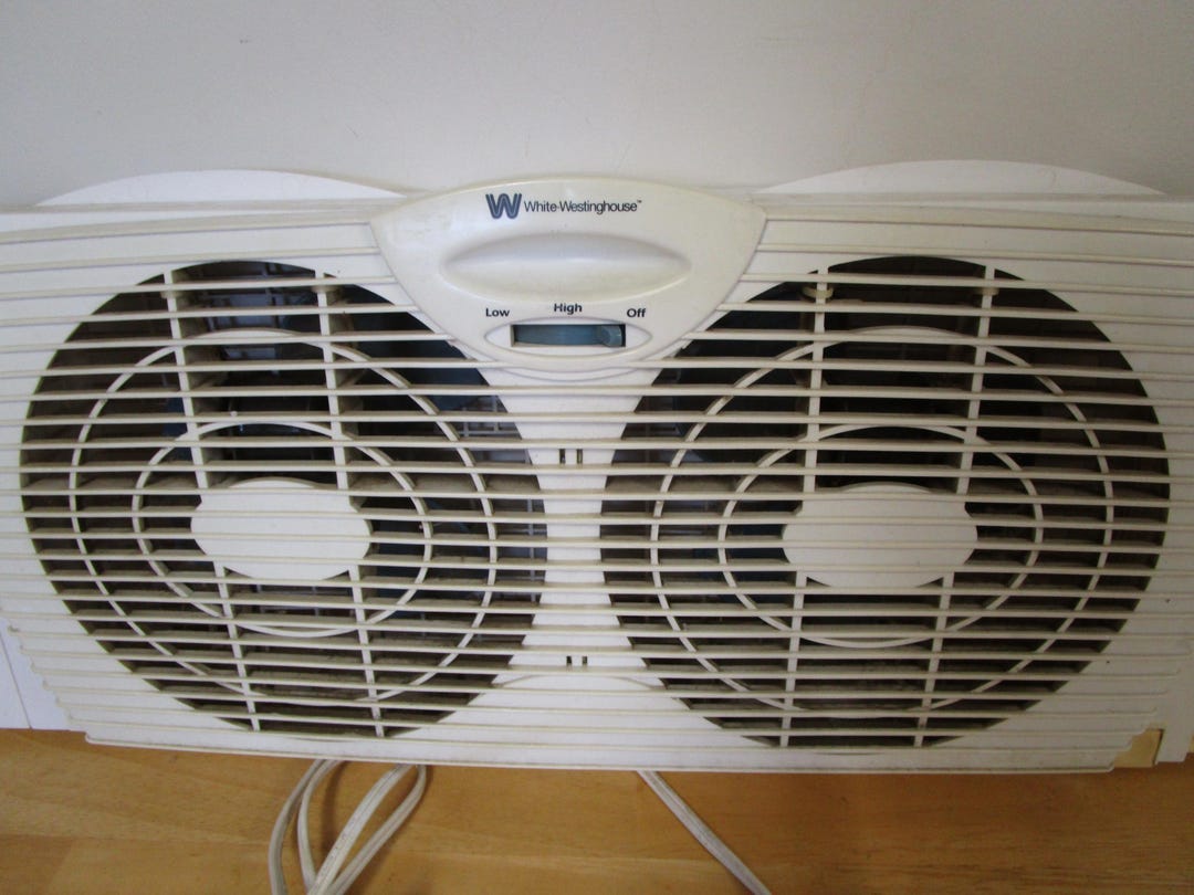 White Westinghouse Dual Window Fan - Etsy