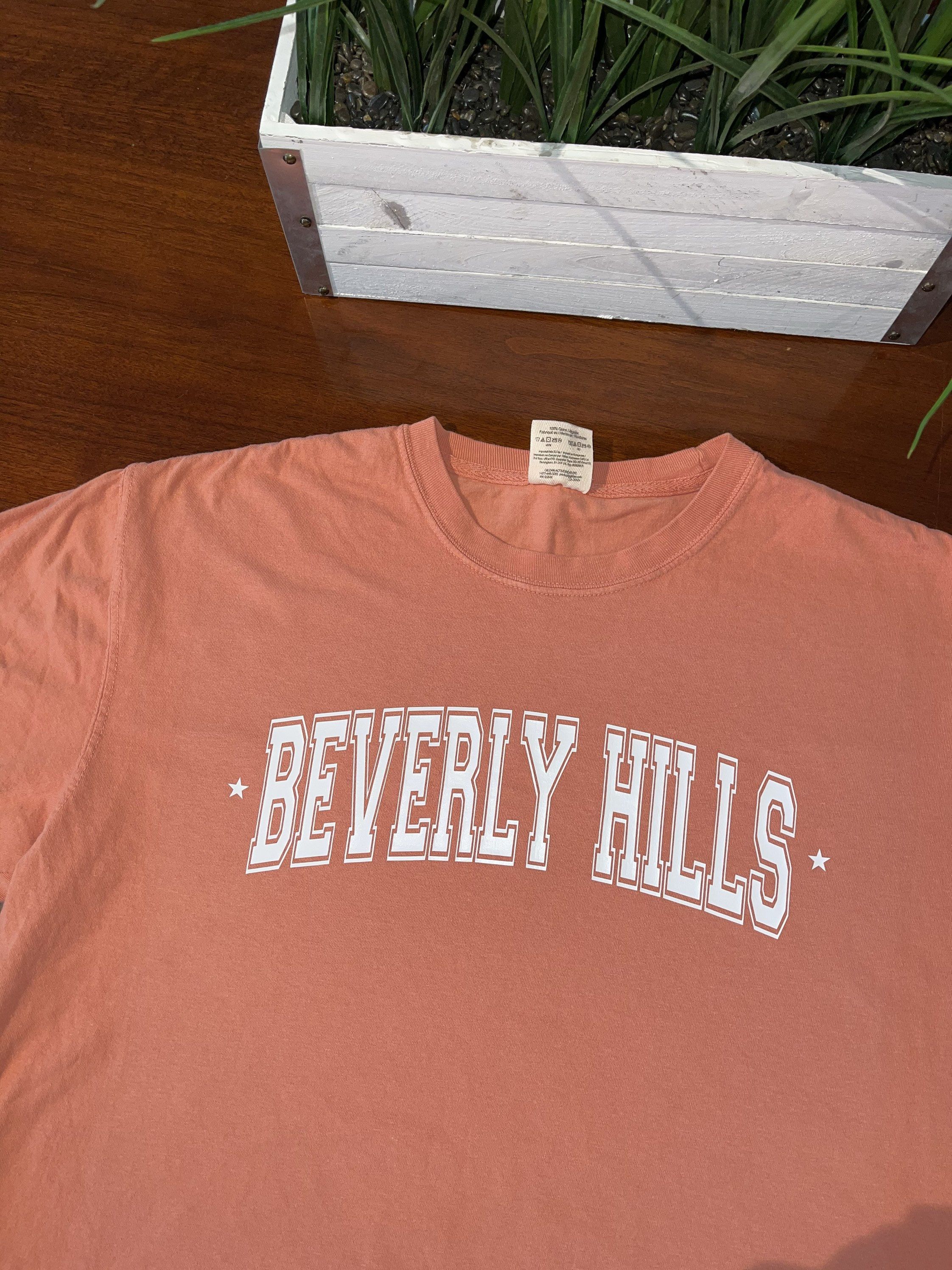Terracotta Beverly Hills T-Shirt Comfort Colors Tee | Etsy