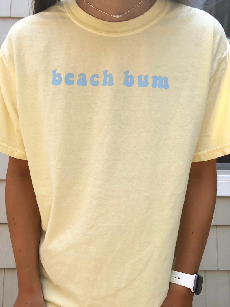 Beach Bum T-shirt | Comfort Colors Tee - Etsy
