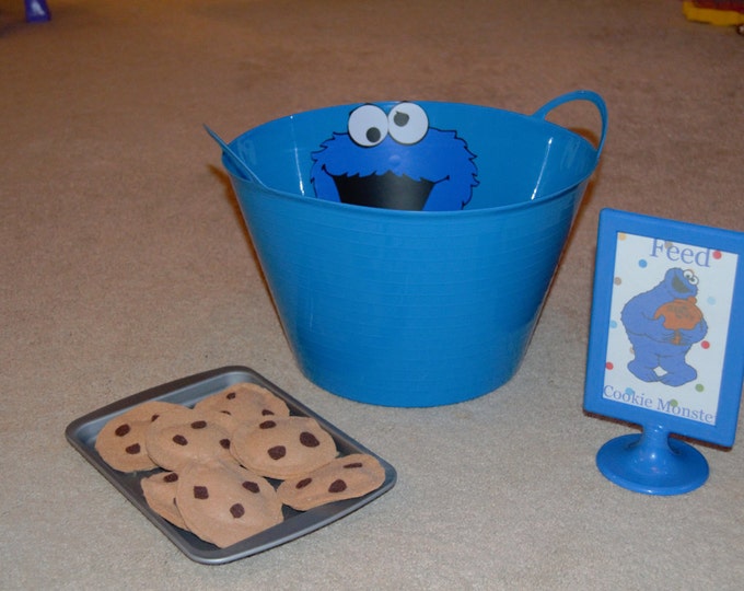 Cookie Monster Cookie Toss Game - Etsy