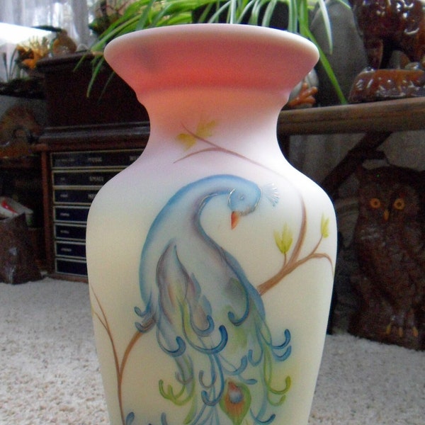 Burmese Vase - Etsy