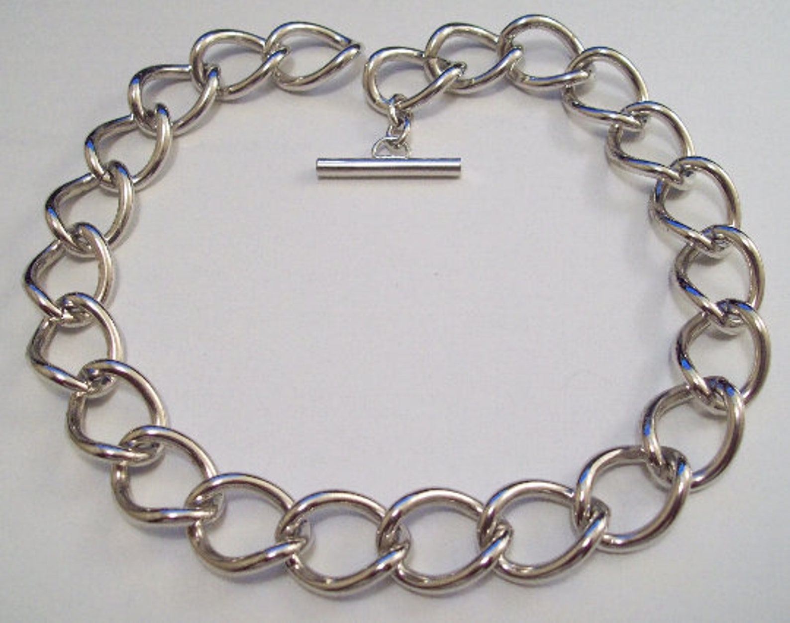 Monet Toggle Bar Necklace Choker Gold or Silver Plated Vintage | Etsy