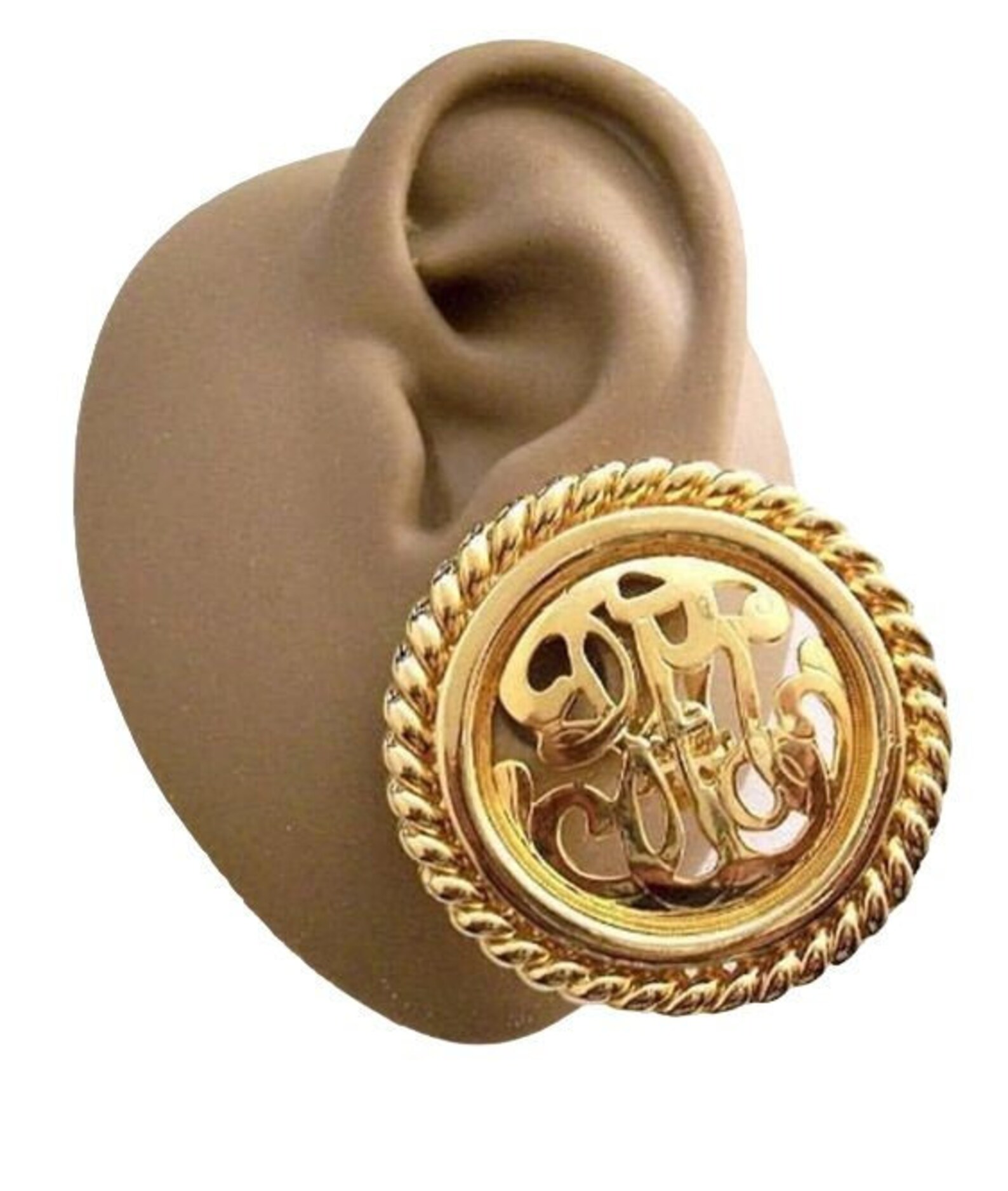 Premier Designs Filigree Script Discs Clip on Earrings Gold - Etsy