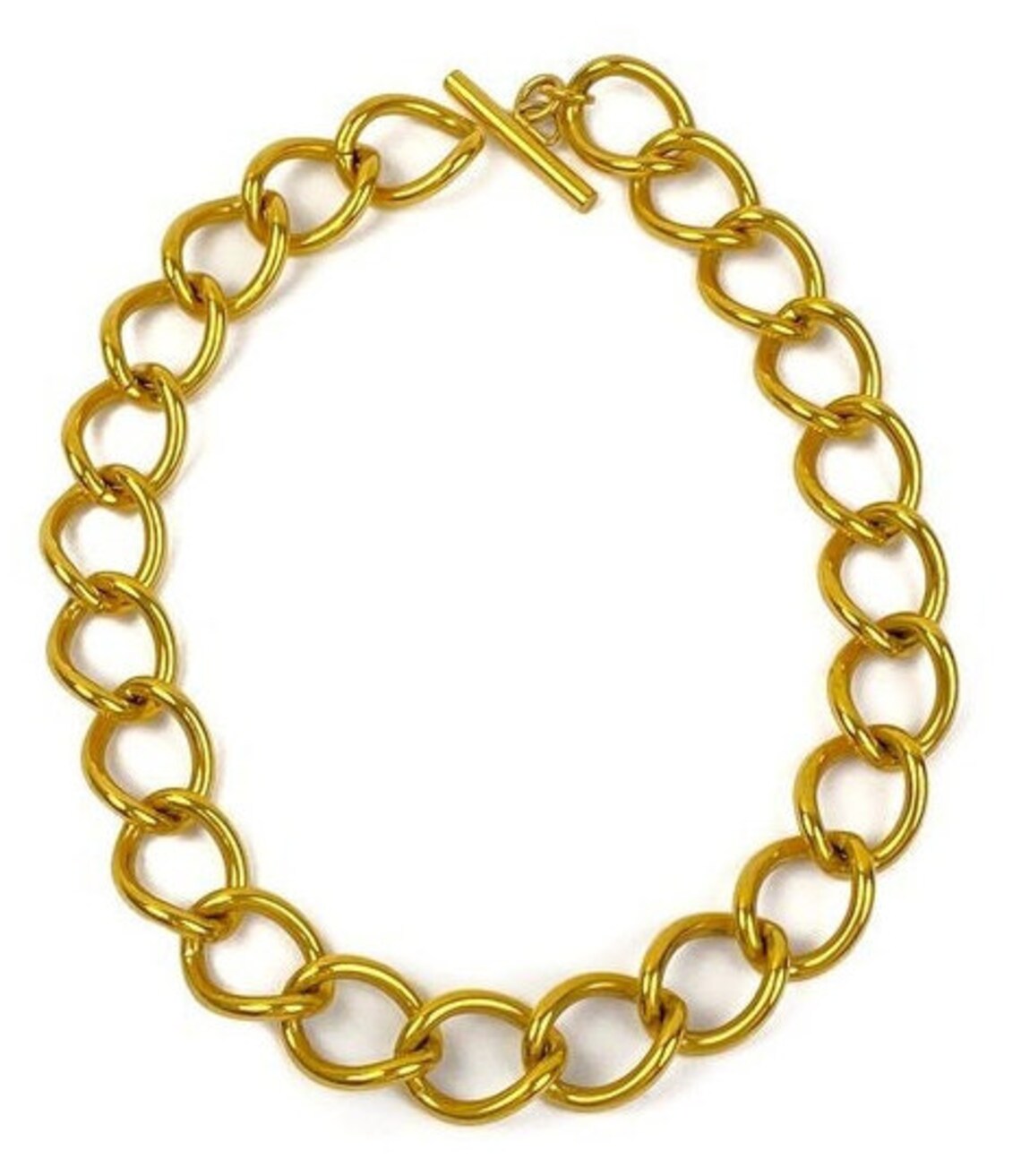 Monet Toggle Bar Necklace Choker Gold or Silver Plated Vintage | Etsy