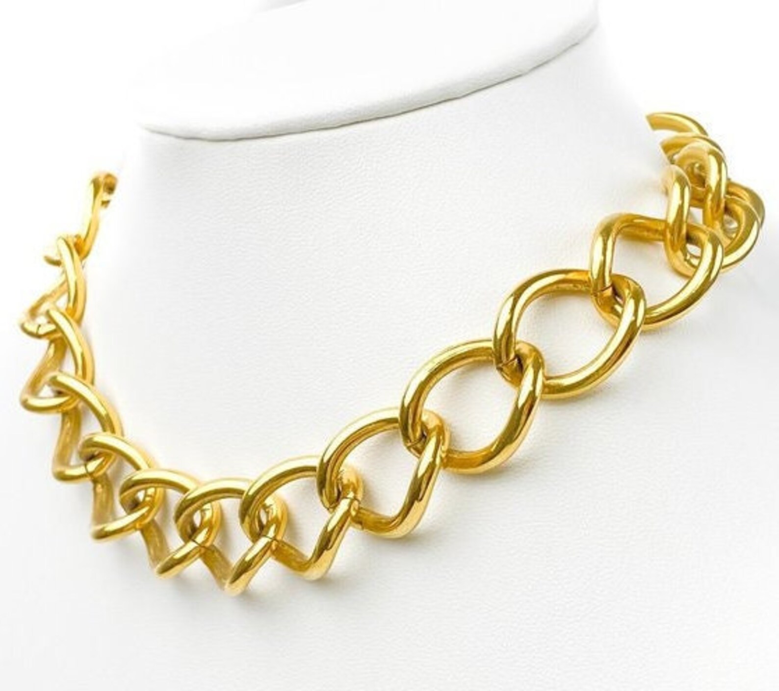 Monet Toggle Bar Necklace Choker Gold or Silver Plated Vintage | Etsy