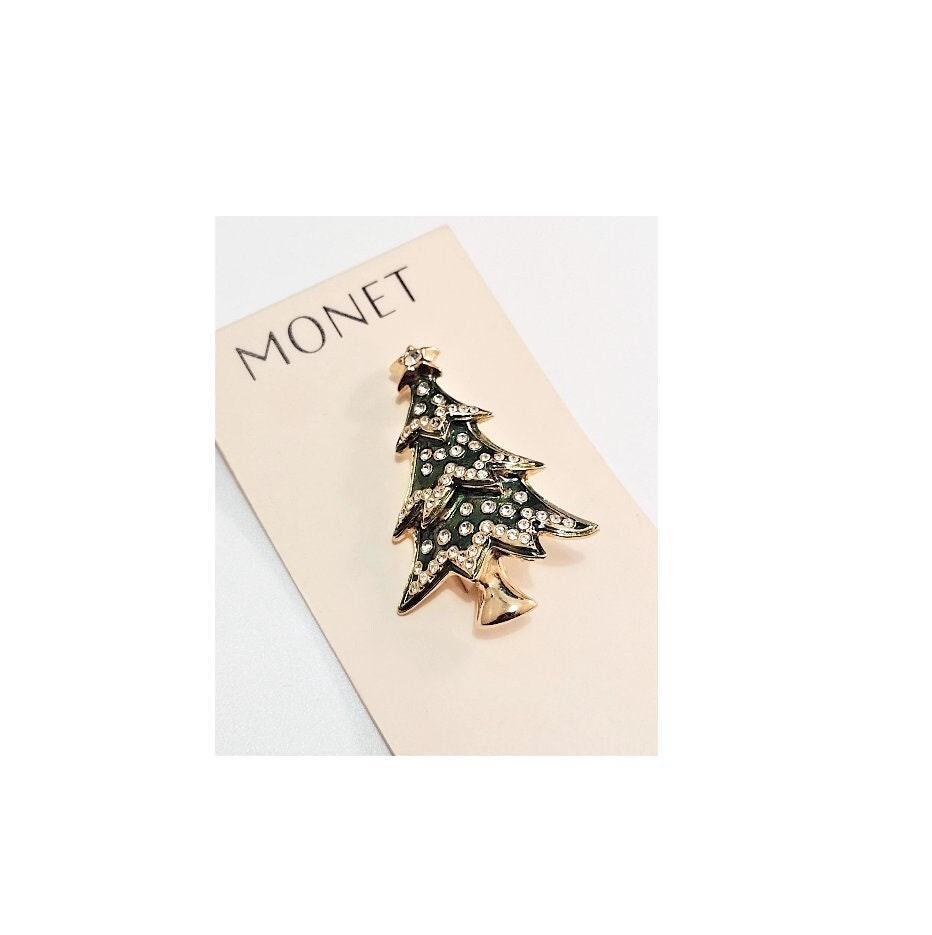 Monet christmas brooch store
