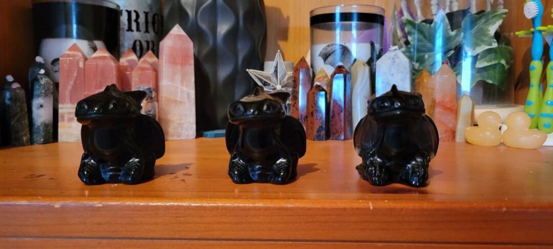 Crystal Toothless Carving - Etsy