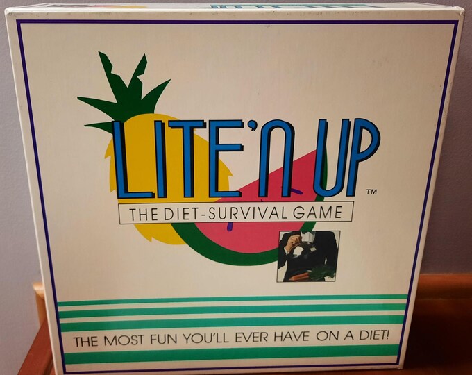 VINTAGE LITE'N UP the A Diet Survival Game 100% Complete - Etsy