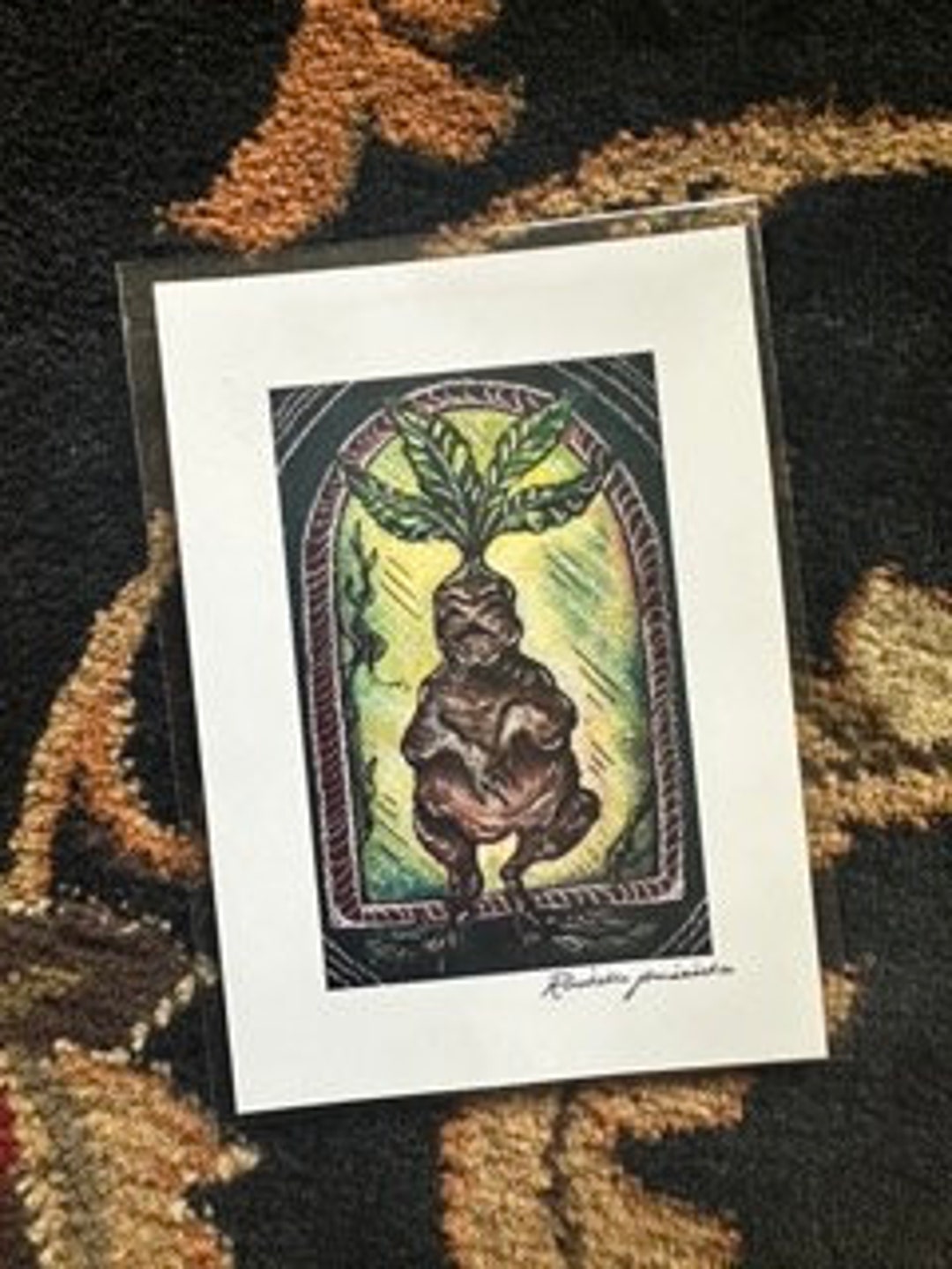 Mandrake - Art Print - Etsy
