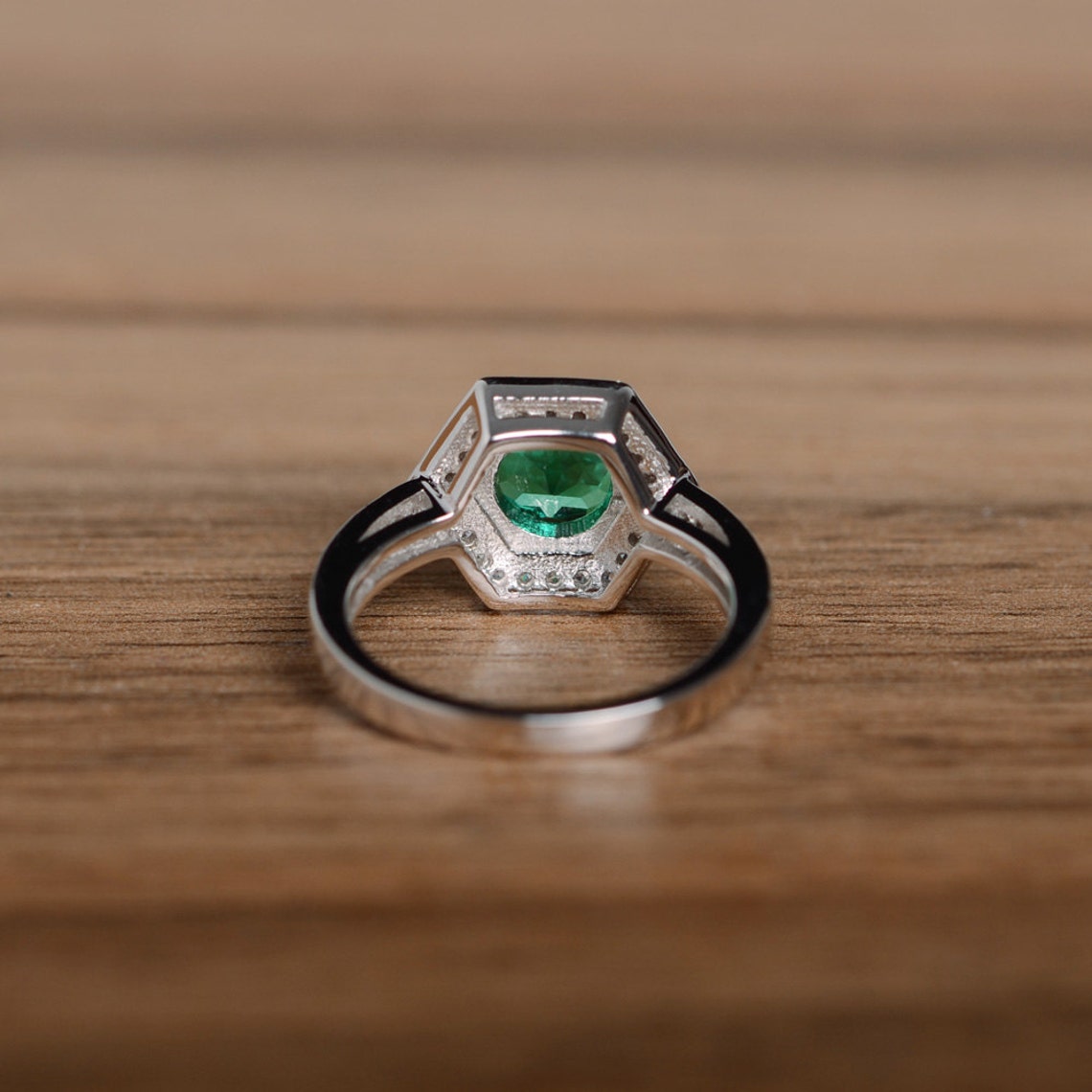 Emerald Ring Engagement Ring Promise Ring Birthstone Ring - Etsy