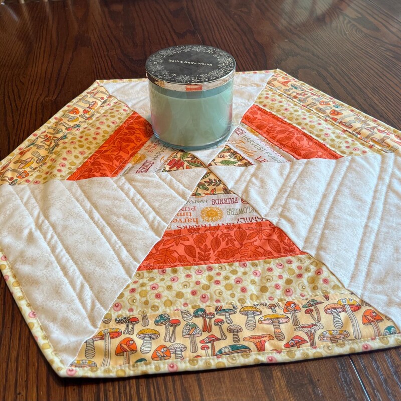 Quilted Candle Mat - Etsy UK