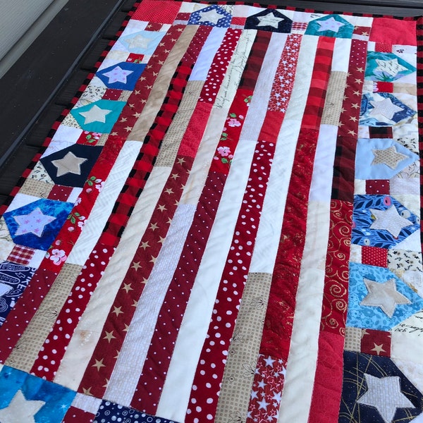 Patriotic Table Mat - Etsy