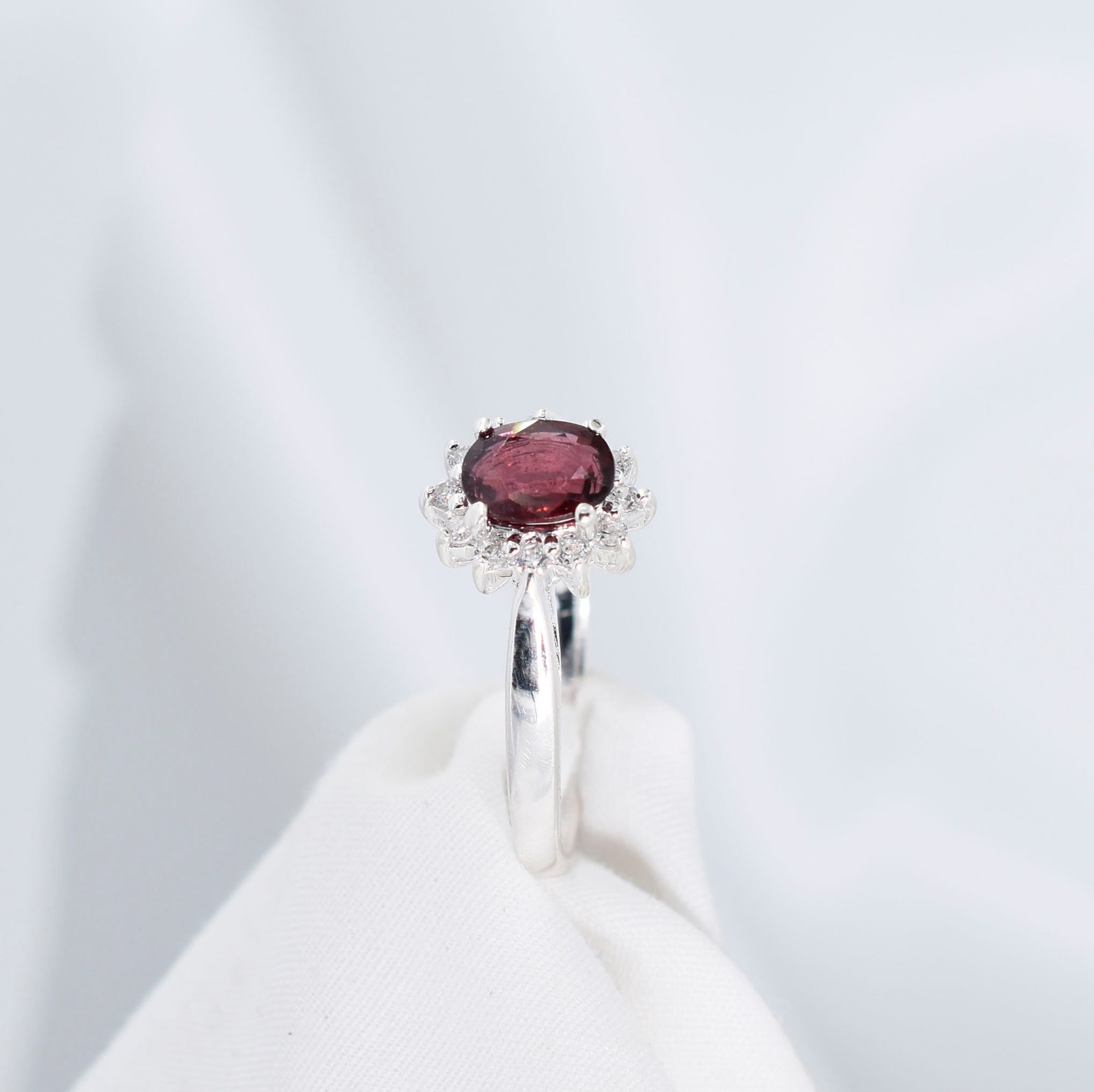 Red Spinel Ring Genuine Natural Untreated 7x5mm Oval - Etsy