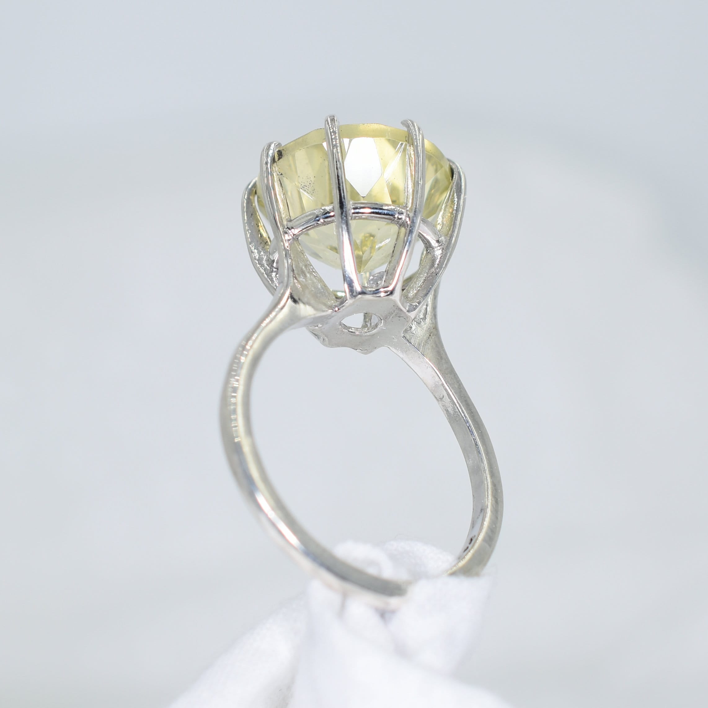 Yellow Labradorite Ring Big and Bold Solitaire Genuine - Etsy.de