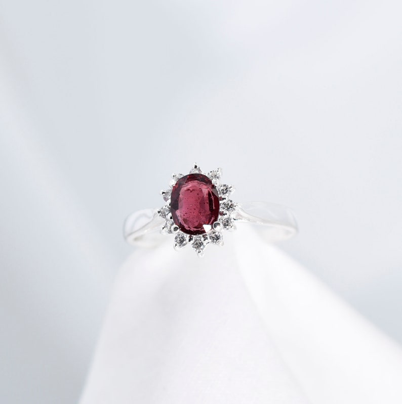 Red Spinel Ring Genuine Natural Untreated 7x5mm Oval - Etsy
